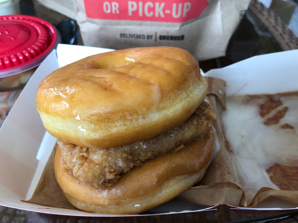 The KFC donut sandwich: a stroke of complete genius